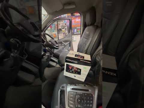 VAN Stereo Upgrade Ford Transit Custom Wireless CarPlay KENWOOD DMX8021DABS #caraudio #fordtransit