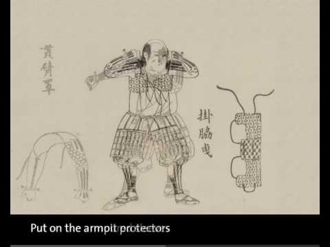 How to put on Japanese armour unassisted