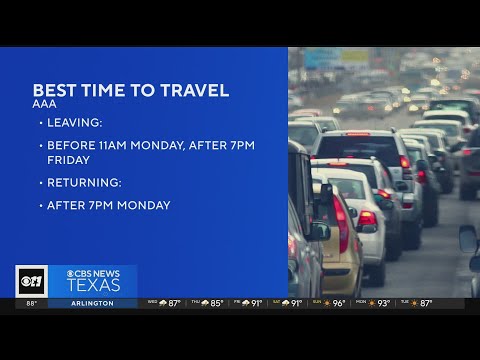 Memorial Day weekend travel in Texas: best and worst days to hit the road