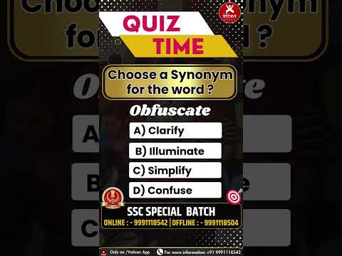 Can You Guess the Synonym?