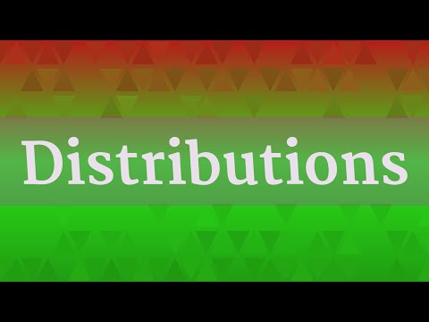 DISTRIBUTIONS pronunciation • How to pronounce DISTRIBUTIONS