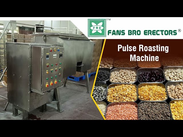 Grain Roasting Machines - Pulses Roasting Machine Manufacturer from Mumbai