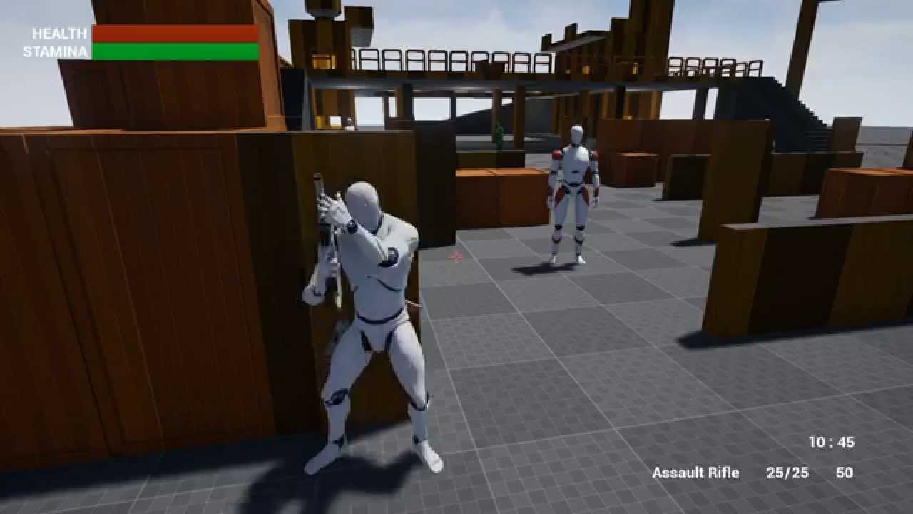 Unreal Engine 4 - Root Motion Controller WIP 03