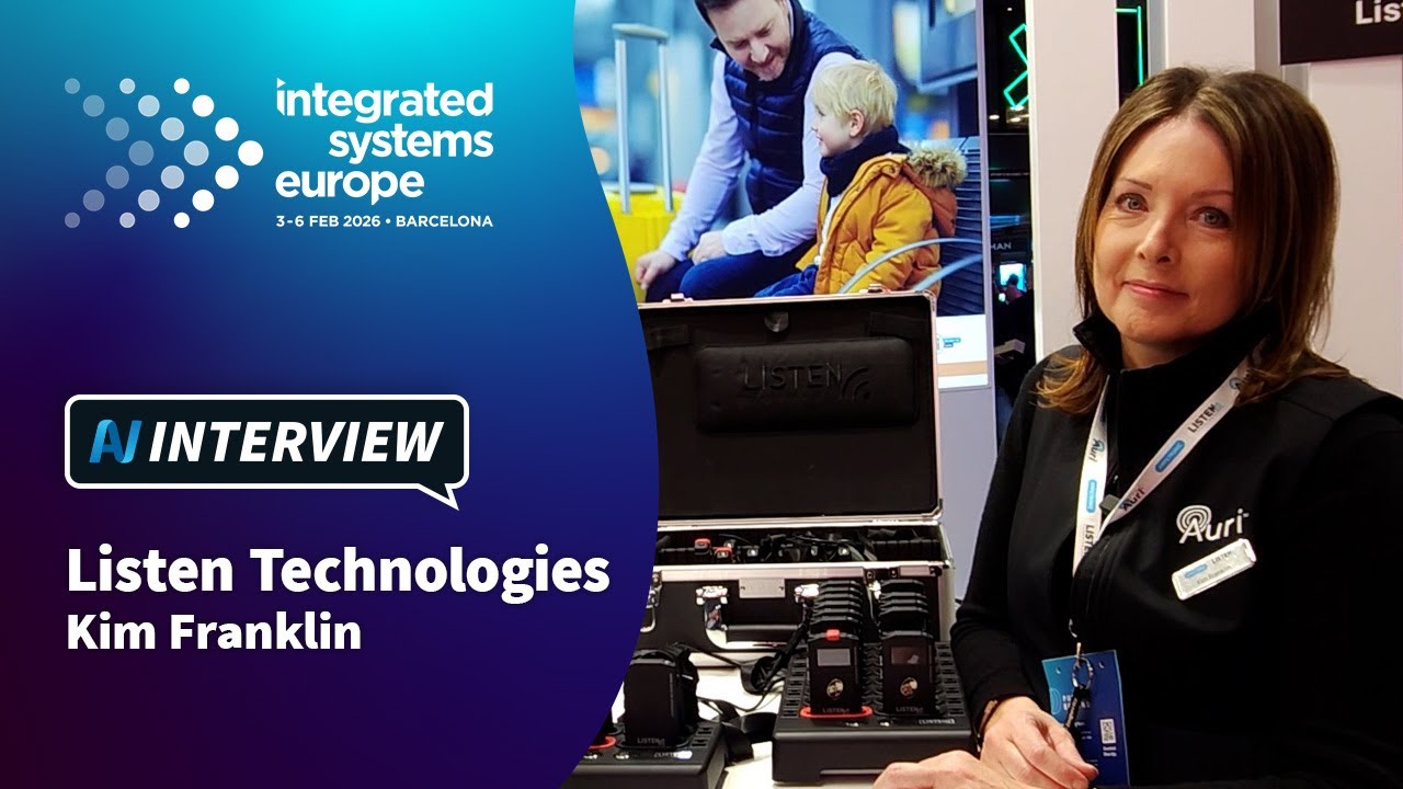 ISE 2026: AV Interview with Kim Franklin, Listen Technologies