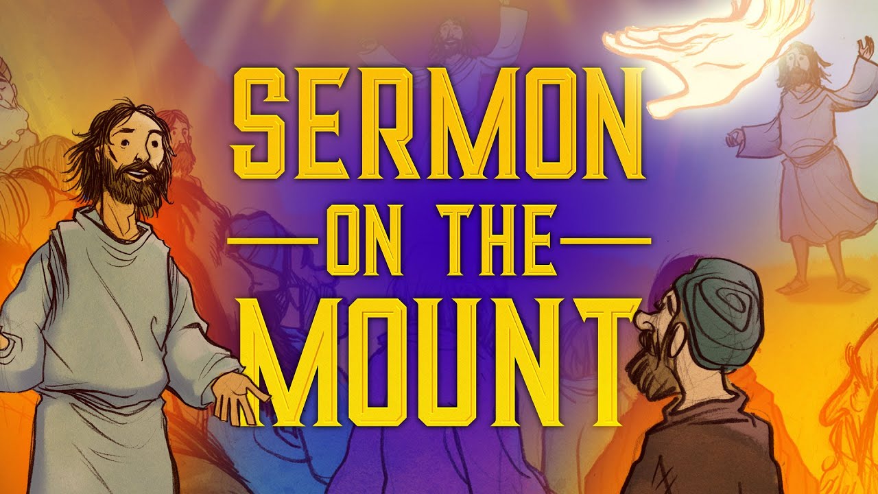 Jesus and The Sermon on the Mount - Matthew 5 | Sunday School Lesson and Bible Story for Kids |HD|