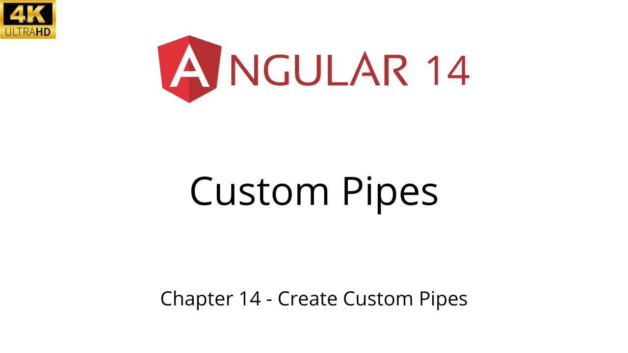 Ch14 - Custom Pipes in Angular | Create Pipe in Angular Command | Tutorial for Beginner