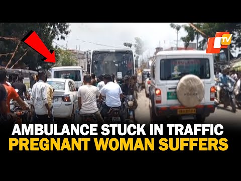 Pregnant Woman In Labour Stuck In Bhadrak Traffic Jam | OTV News English | OTV