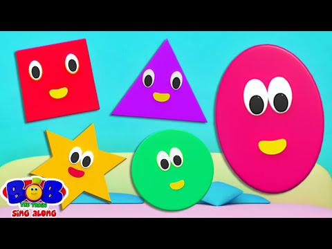 Shapes Song, Educational Video + More Fun Learning Rhymes for Kids