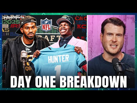 NFL Draft Round 1 analysis: Jags trade up for Travis Hunter, Shedeur Sanders falls | Football 301