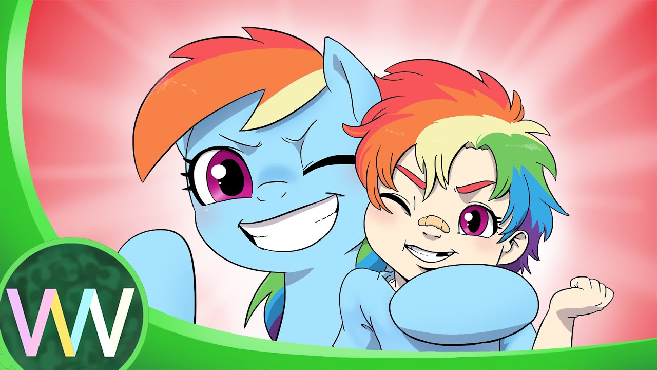 Rainbow Dash Meets Rainbow Dash
