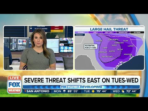 Damaging Winds, Large Hail, Tornadoes All Possible During Severe Weather Outbreak