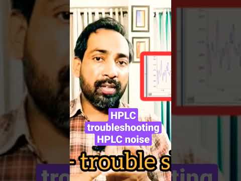 HPLC troubleshooting. #hplc #noise #viralshort