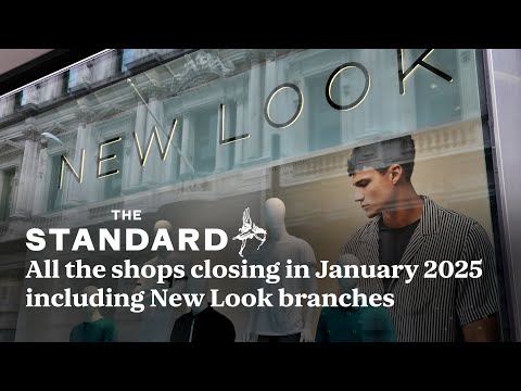 All the shops closing in January 2025 including New Look, Shoe Zone and Starbucks