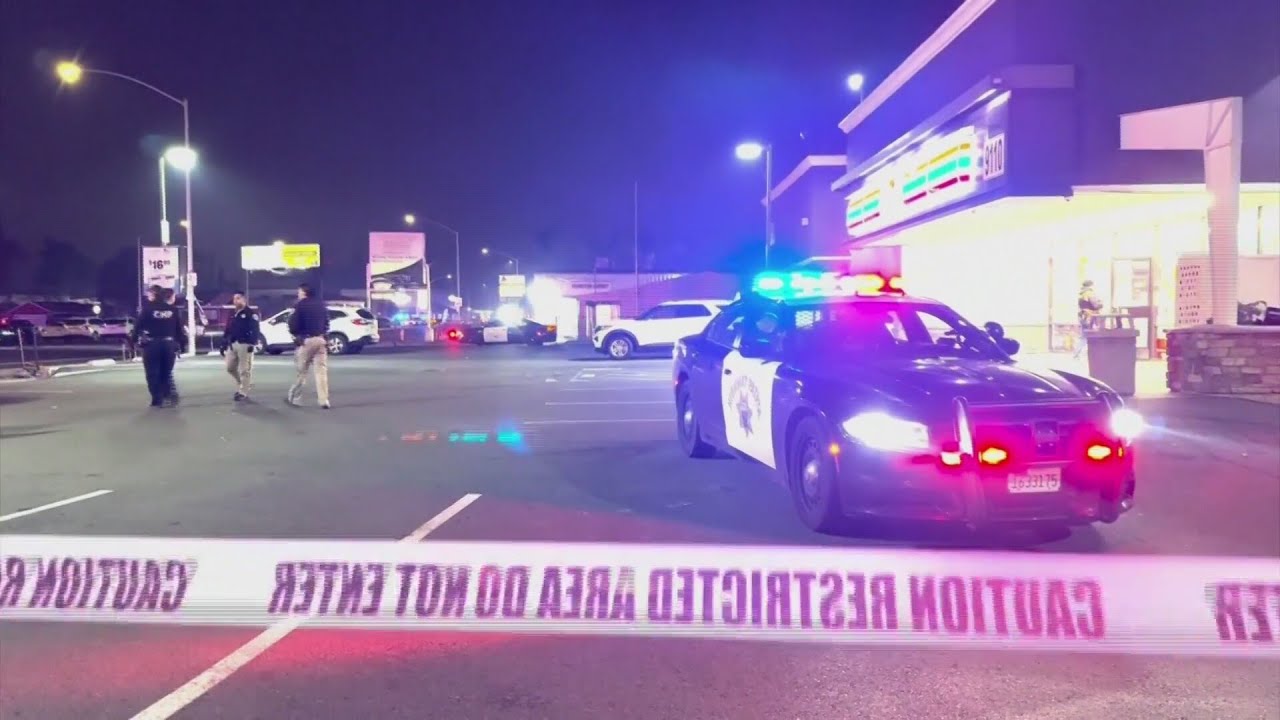 Police search for shooter after 4 are killed, 3 of them children, in shooting in California