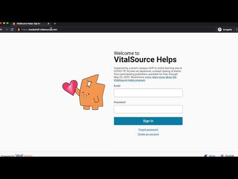 VitalSource Helps Borrowing Books With A New VitalSource Account