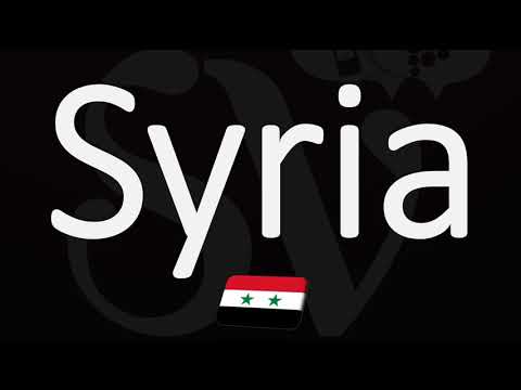 How to Pronounce Syria? (CORRECTLY)
