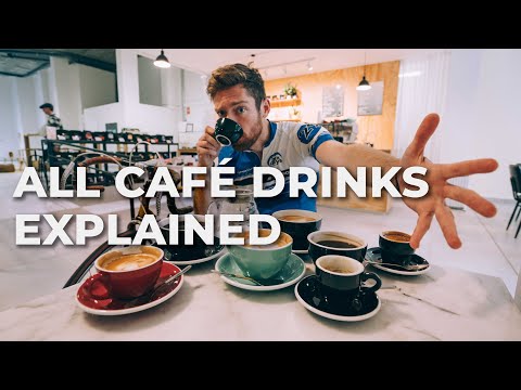 All Café Drinks Explained (I ordered them all)