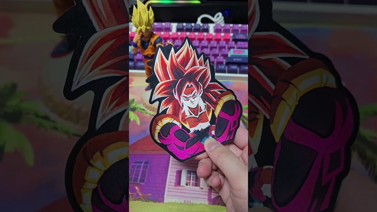 Dragonball stickers that transform in front of you. Which ones your favorite? 🐉⚡