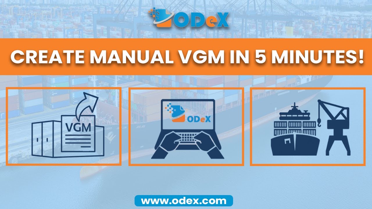 How to Create Manual VGM | VGM Form Step by Step | Verified Gross Mass Explained for Exporters