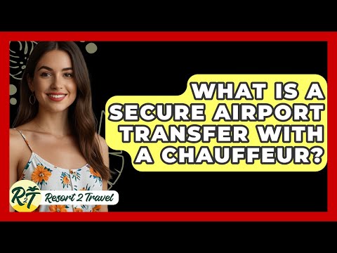 What Is A Secure Airport Transfer With A Chauffeur? - Resort 2 Travel