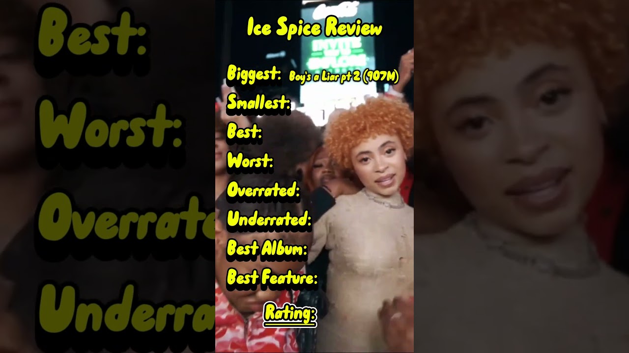 Ice Spice Discography Review
