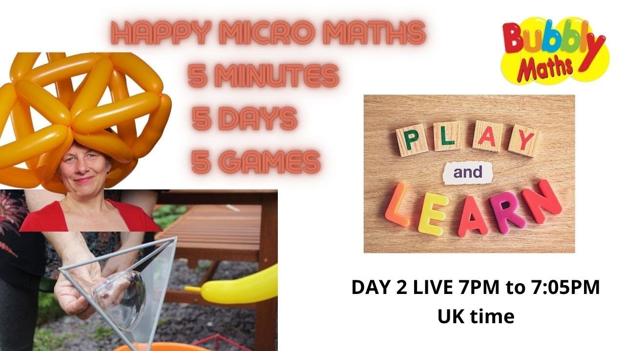 Happy Micro Maths Moment with Fun and Games - Rock Paper Scissors isn't maths.... IS IT?