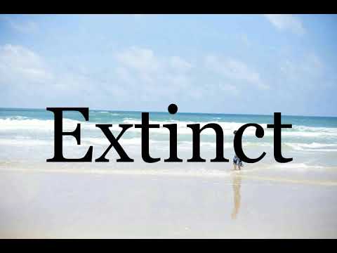 How To Pronounce Extinct๐๐๐๐๐๐Pronunciation Of Extinct