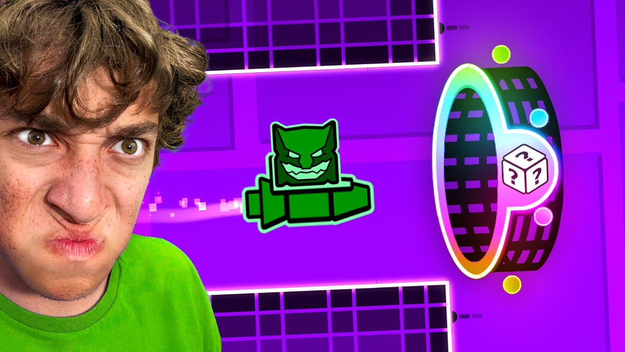 Geometry Dash, but every click is RANDOM...