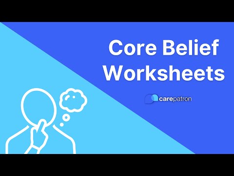 Core Beliefs Worksheets