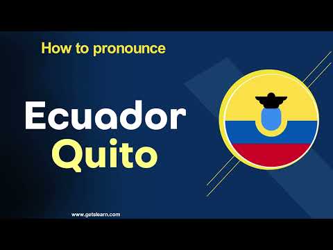 How to Pronounce Ecuador in English Correctly