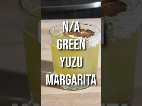 Green Tea Yuzu Margarita Mocktail | Easy Non Alcoholic Twist on a Classic Cocktail #mocktailrecipes