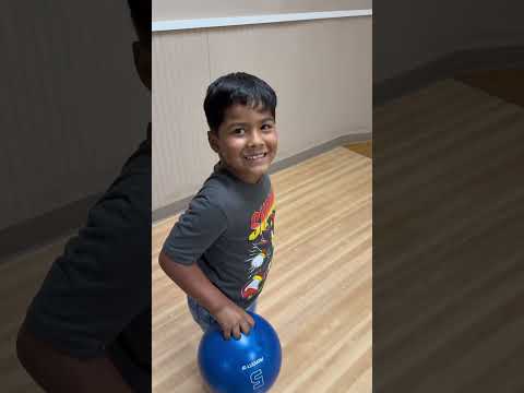 Son wins bowling challenge #shorts