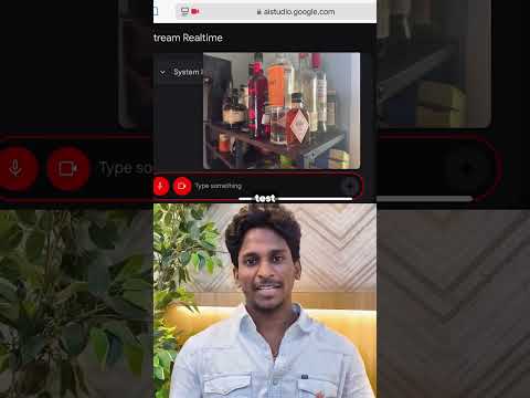 Real-Time Streaming with Google AI studio