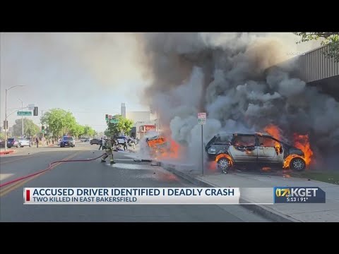 Accused driver identified in deadly hit-and-run crash that killed two in East Bakersfield
