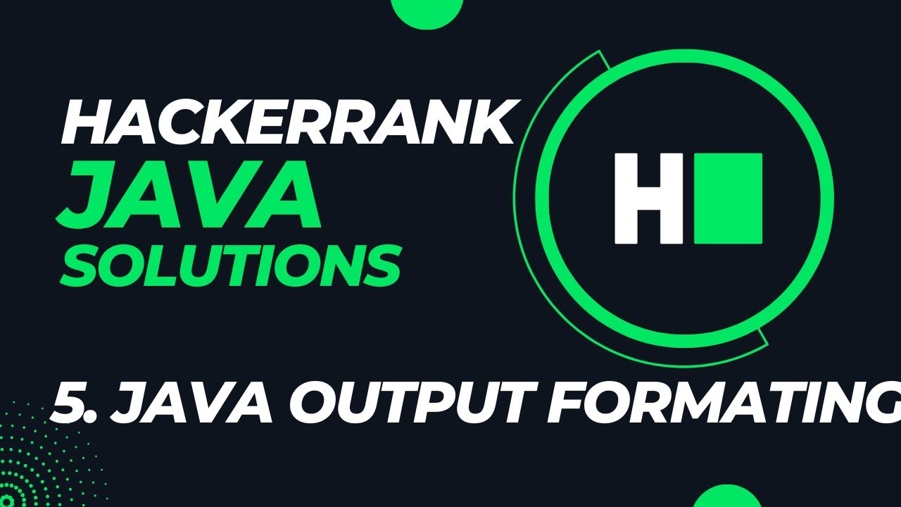 Hackerrank: Java Solutions - Day 5 || Java Output Formatting II Hindi