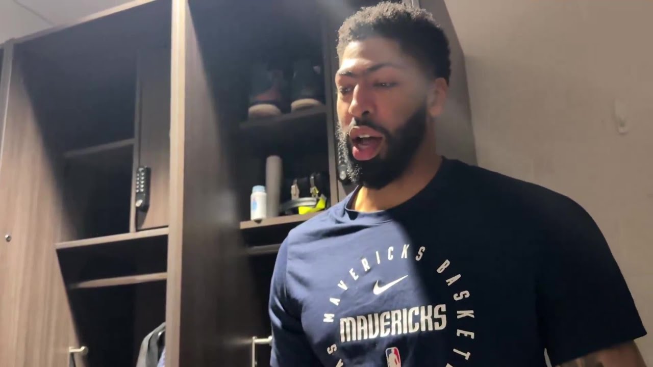 Anthony Davis about Cooper Flagg being the only rookie in the 2nd fan returns for NBAAll Star voting