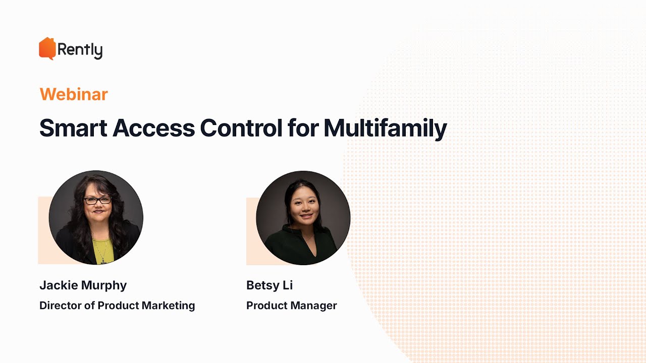 Webinar: Smart Access Control for Multifamily