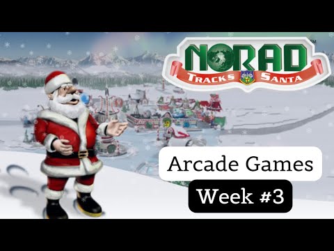 2023 NORAD Santa Tracker Arcade Games - Week #3