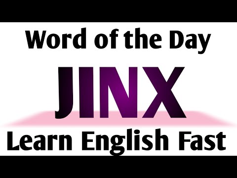 Jinx Meaning in English | Jinx Meaning in Hindi | Jinx in Sentences