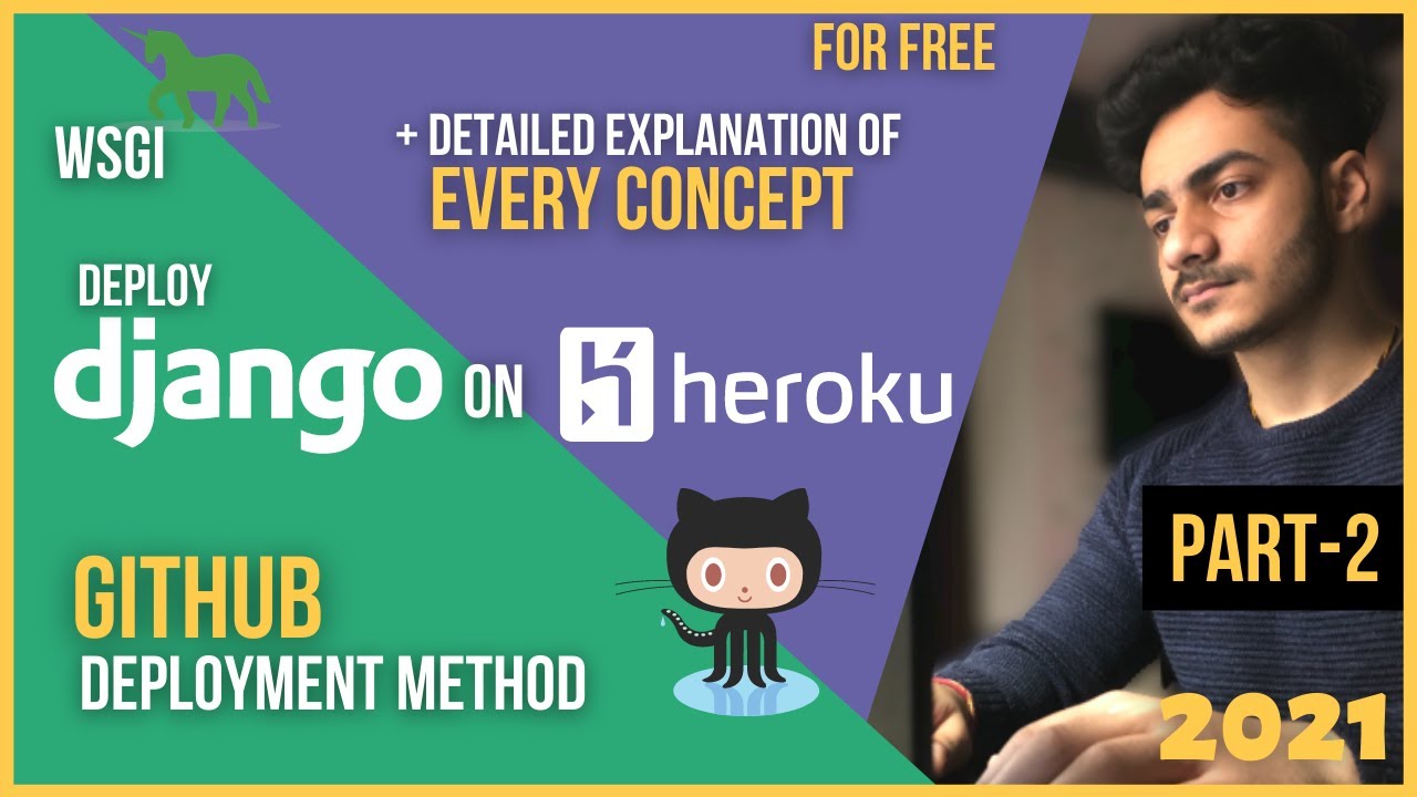 Deploying Django Project on Heroku using Github Deployment method  with detailed explanation| Part 2