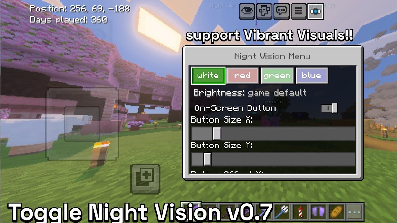 Toggle Night Vision v0.7 | Release