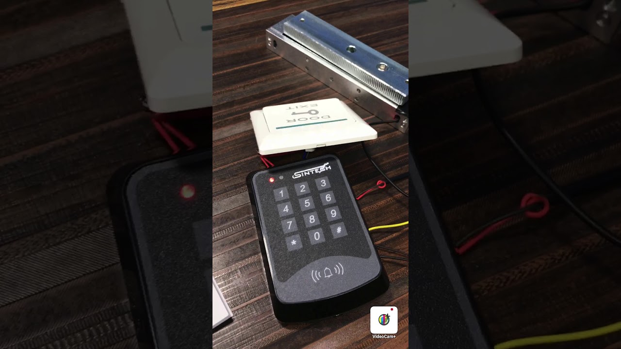 Sintech access control SAC-109 connection and programming setup