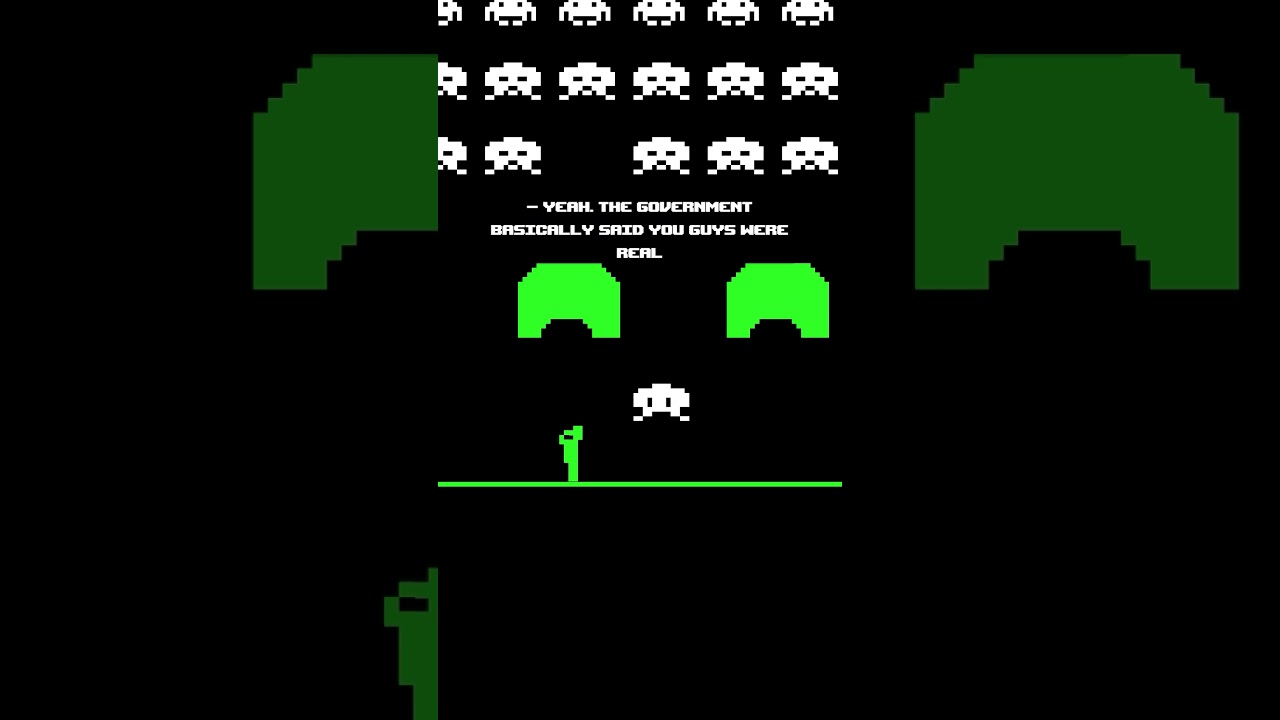 If Space Invaders Was Realistic