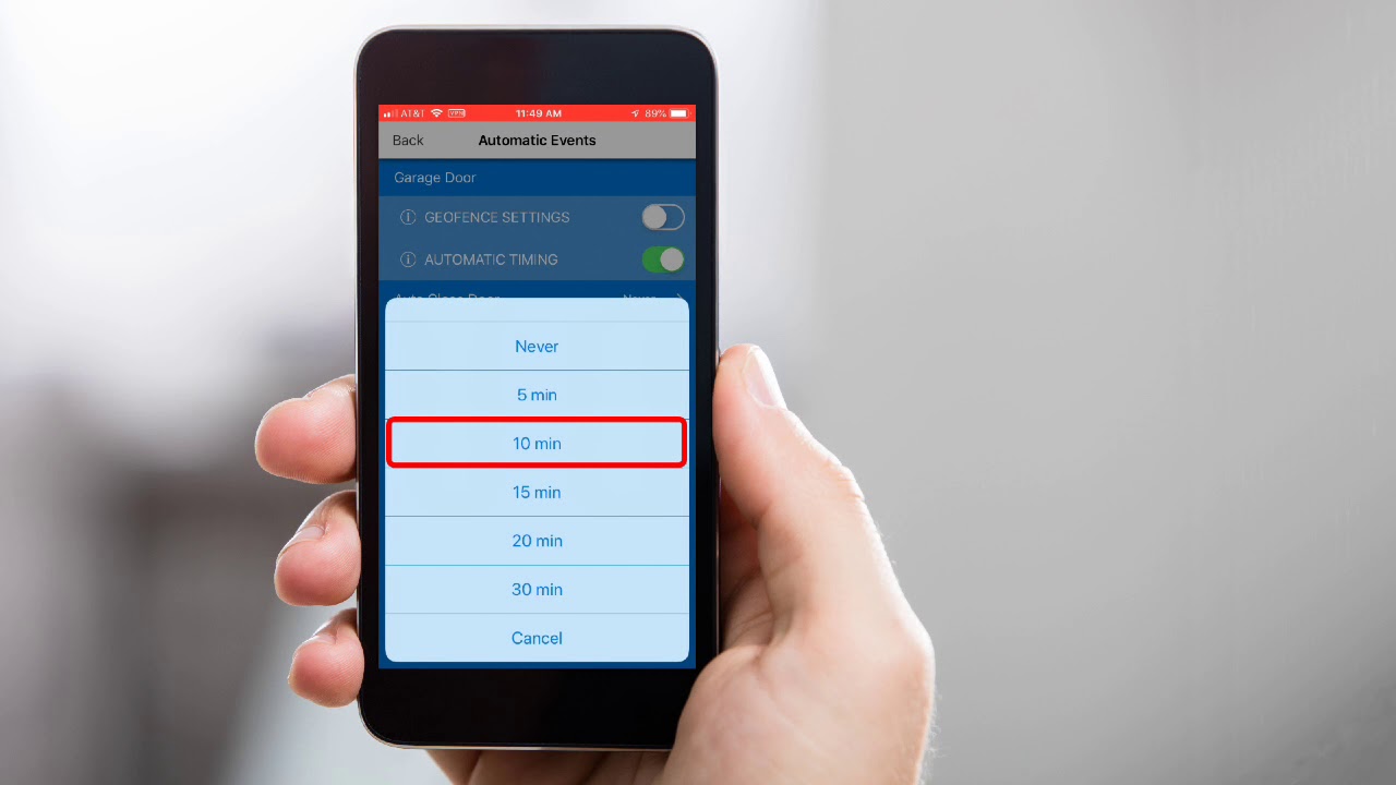 Linear Mobile App: Programming Automatic Events