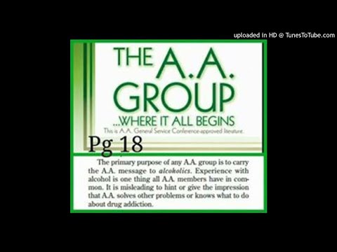 Precise definition and distinction between Open and Closed AA meetings