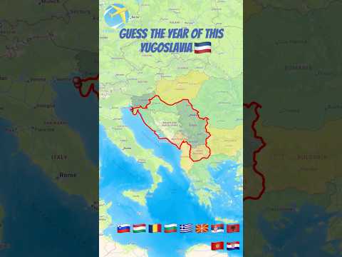 Guess the year of this Yugoslavia #history #historymap ##europe #geography #coldwar