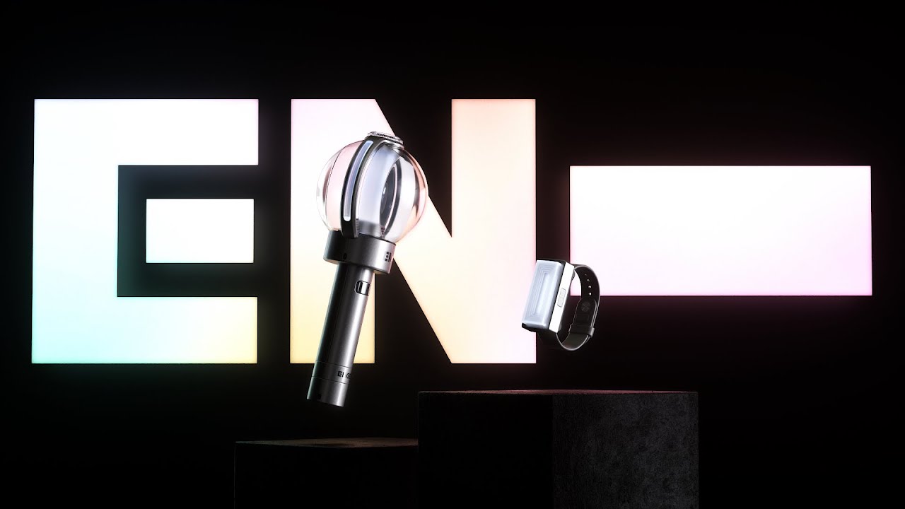 ENHYPEN OFFICIAL LIGHT STICK Ver.2 & OFFICIAL LIGHT BAND TEASER