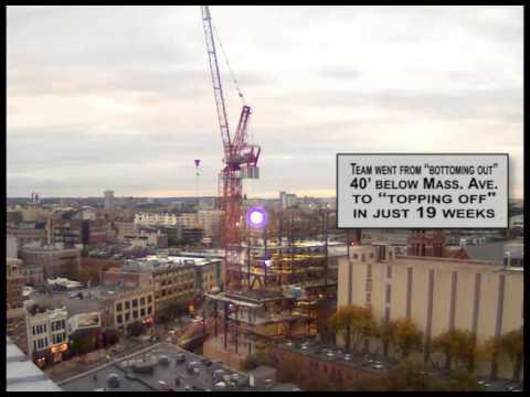 Berklee College of Music Tower Crane Jump