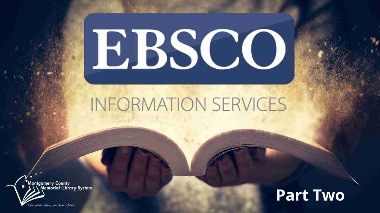 Database Exploration: EBSCO Databases Part 2