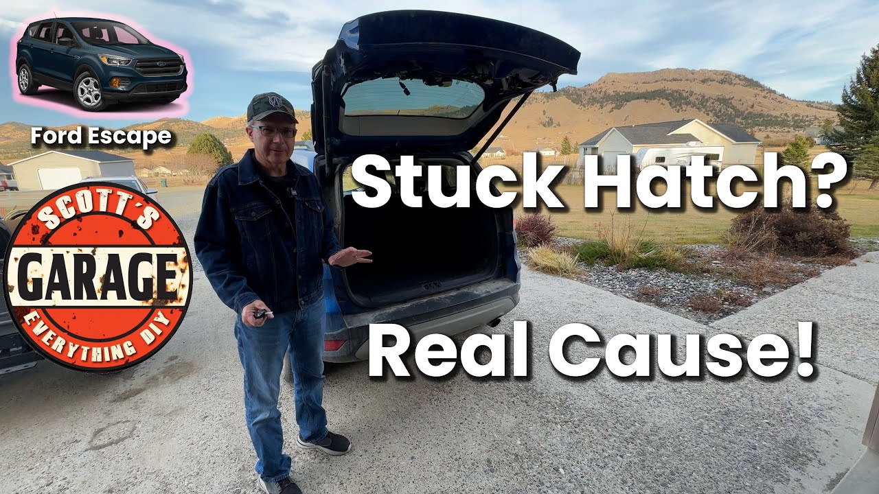 Ford Escape Rear Hatch Won't Open? Here's the REAL Fix